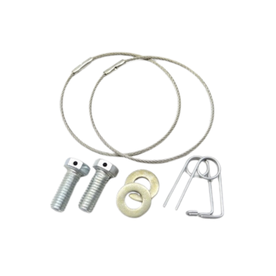 Caster Block Safety Wire kit :: www.bcrkarting.com